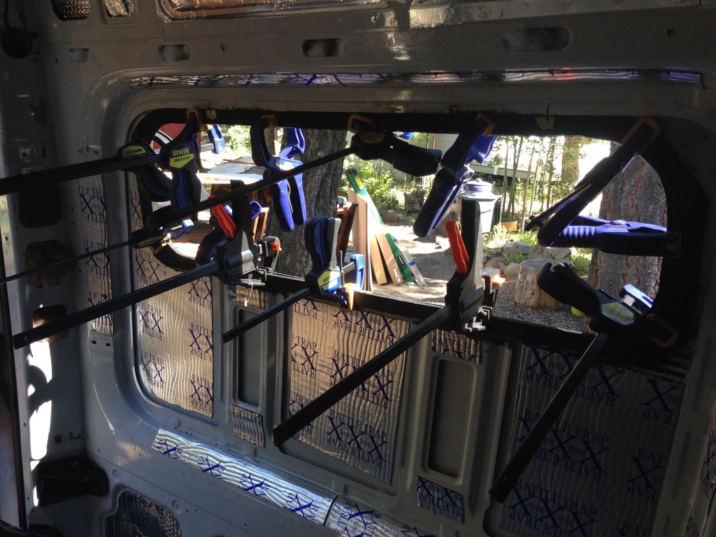 Installing rear windows in a Sprinter Van – RadVanAdventures.com
