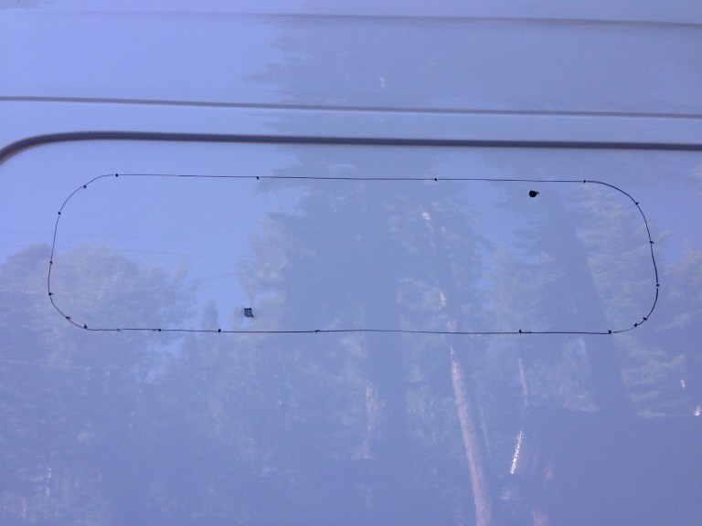 Installing rear windows in a Sprinter Van – RadVanAdventures.com