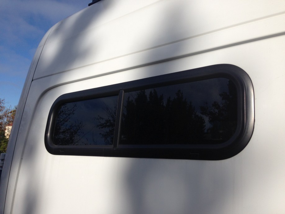 Installing rear windows in a Sprinter Van – RadVanAdventures.com