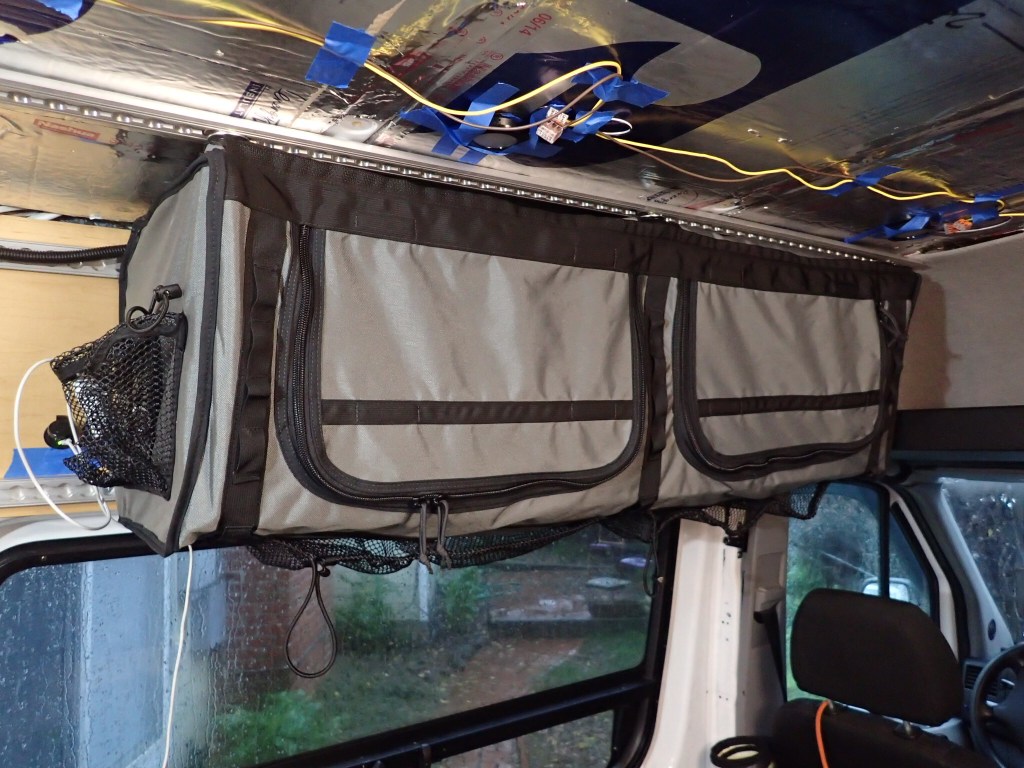Adding Soft Modular Overhead Storage Cabinets to your Sprinter ...