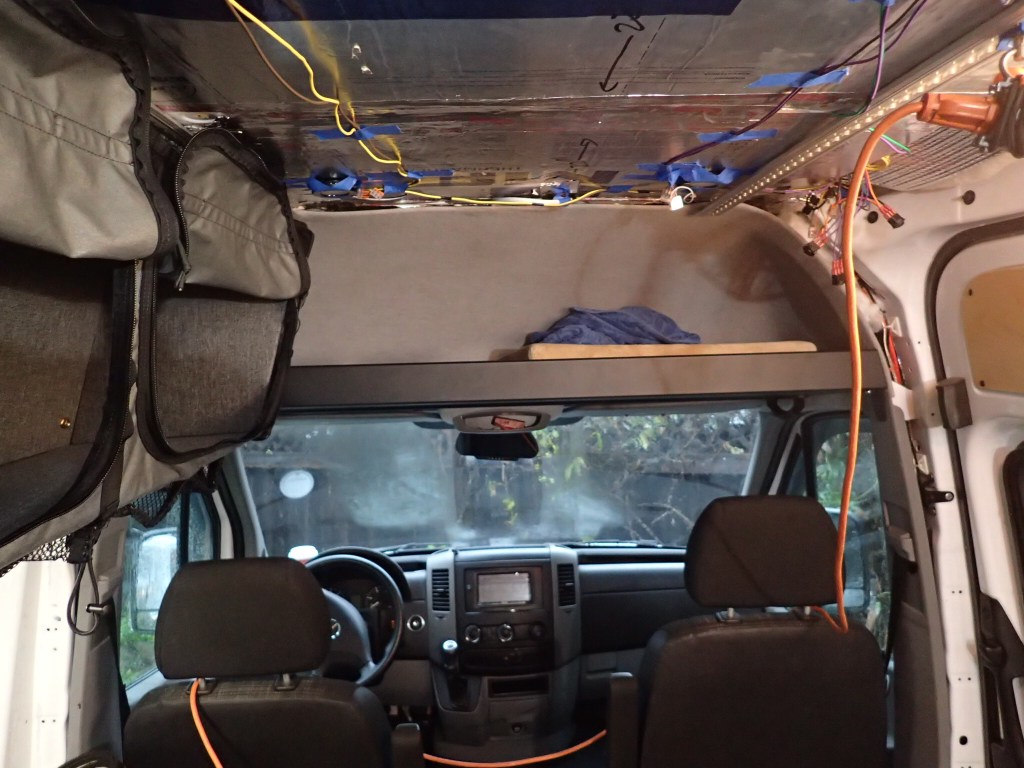 Adding Soft Modular Overhead Storage Cabinets to your Sprinter ...