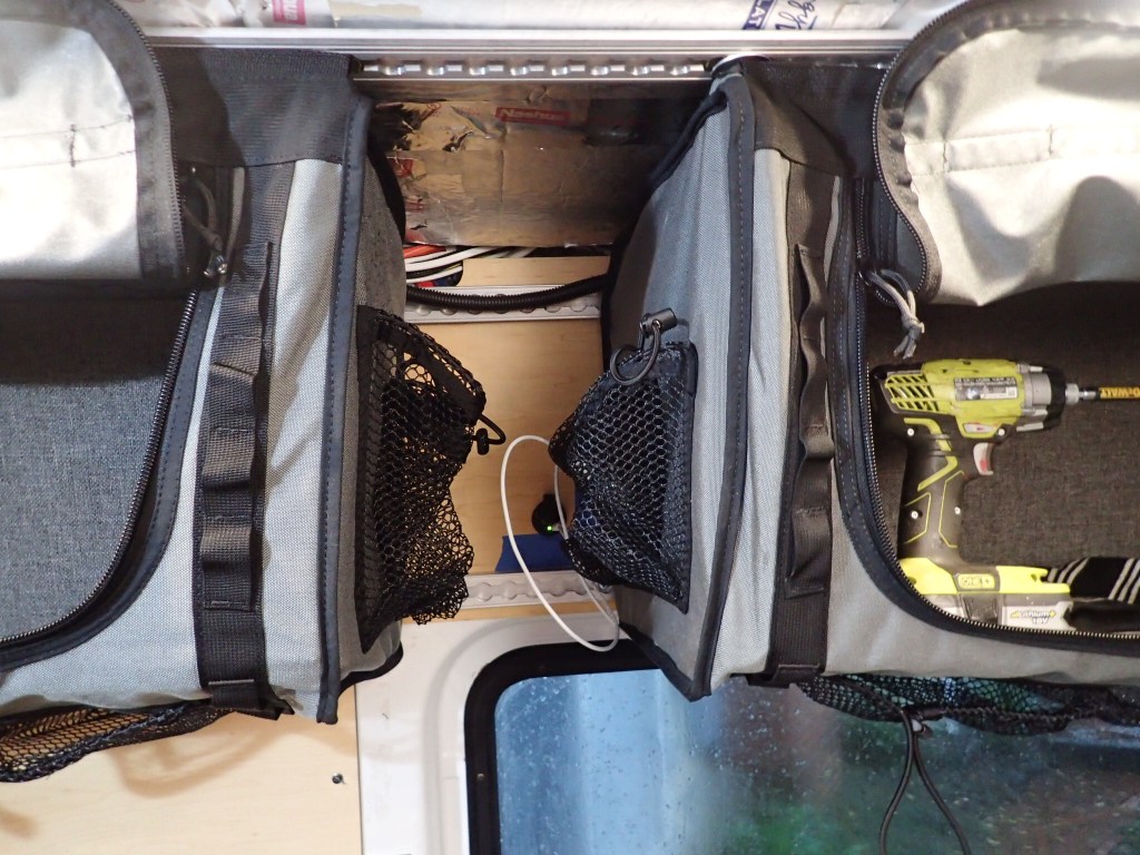 Adding Soft Modular Overhead Storage Cabinets to your Sprinter ...