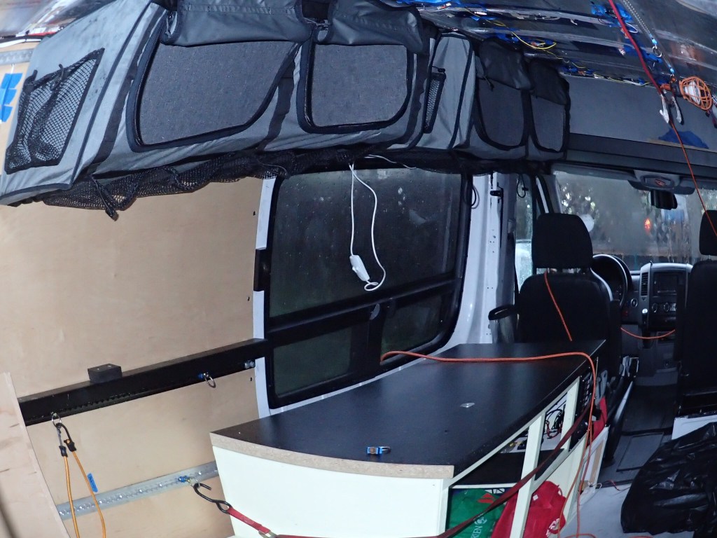 Adding Soft Modular Overhead Storage Cabinets to your Sprinter ...